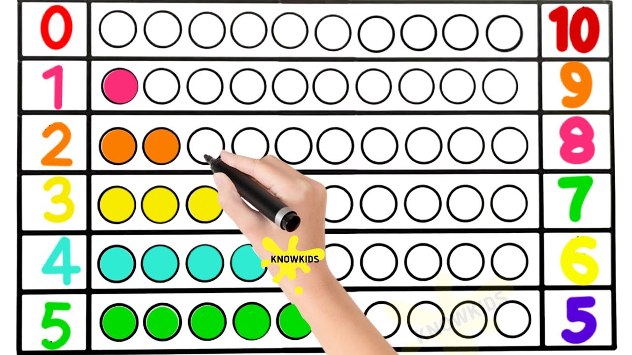 12345 numbers,learn to write &count 1-20,numbers song for kids&Toddlers ...