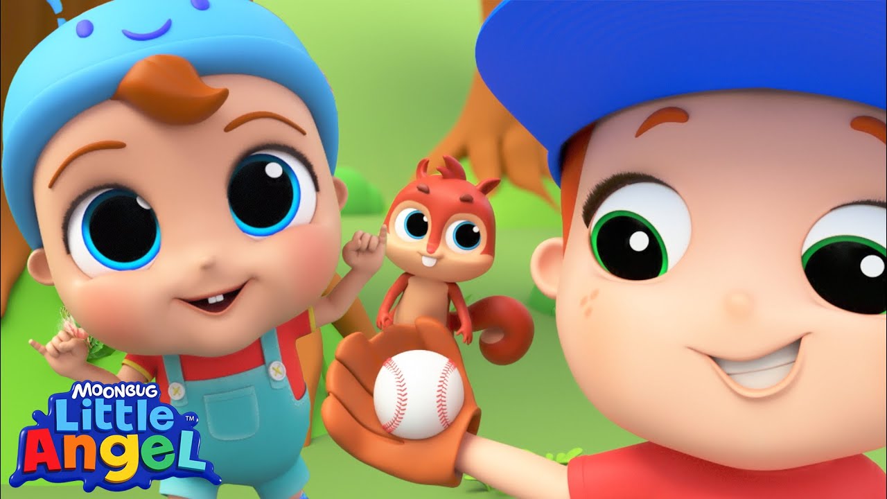 Finger Family Fun at the Park! 🌳👩‍👩‍👦🎶| Little Angel Kids Songs ...