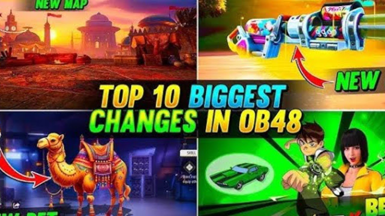 Ob48 ob date new changes in game|Wats new? - YouTube