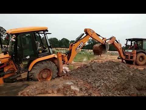 FUN WITH EQUIPMENT THEIR TRACTOR MAKES SOMETHING HAPPY NO LUCK