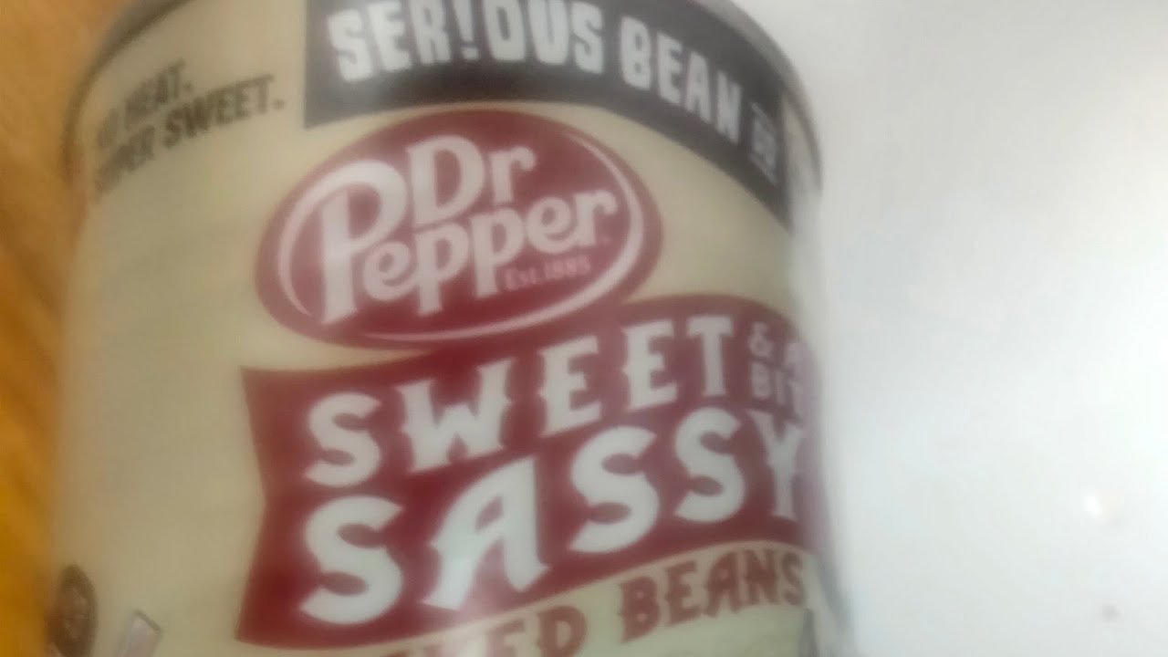 Dr Pepper Sweet & Bit Sassy Baked Beans - YouTube
