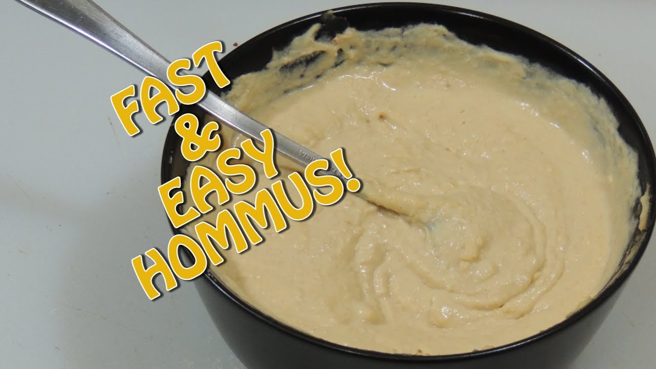Fast and Easy Hommus / Humus / Hummus Recipe - Cook with K.P SE3 EP12 ...