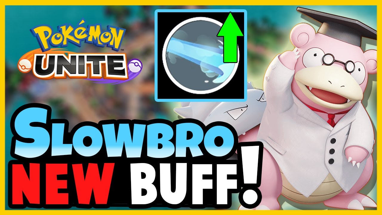 This Buff Turns Slowbro Into An Attacker? - Pokemon Unite - YouTube