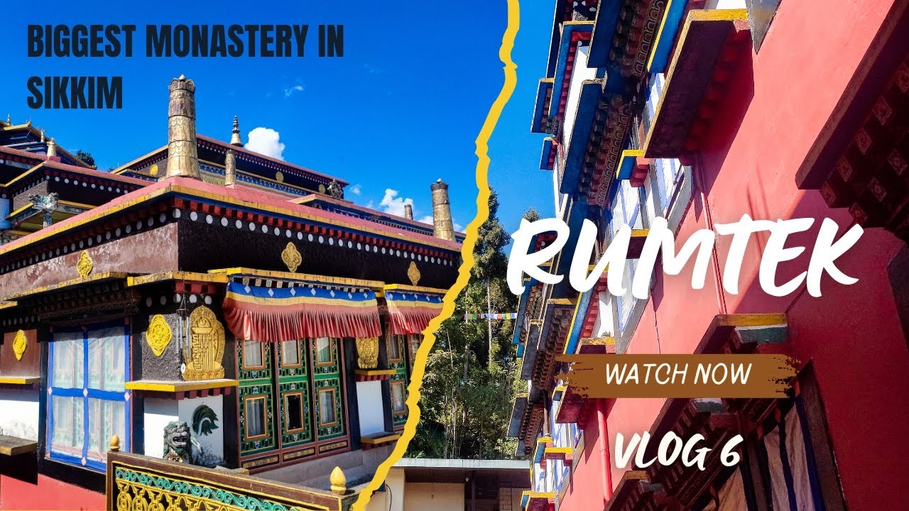 Escape to Peace: Rumtek Monastery 🌸 - YouTube