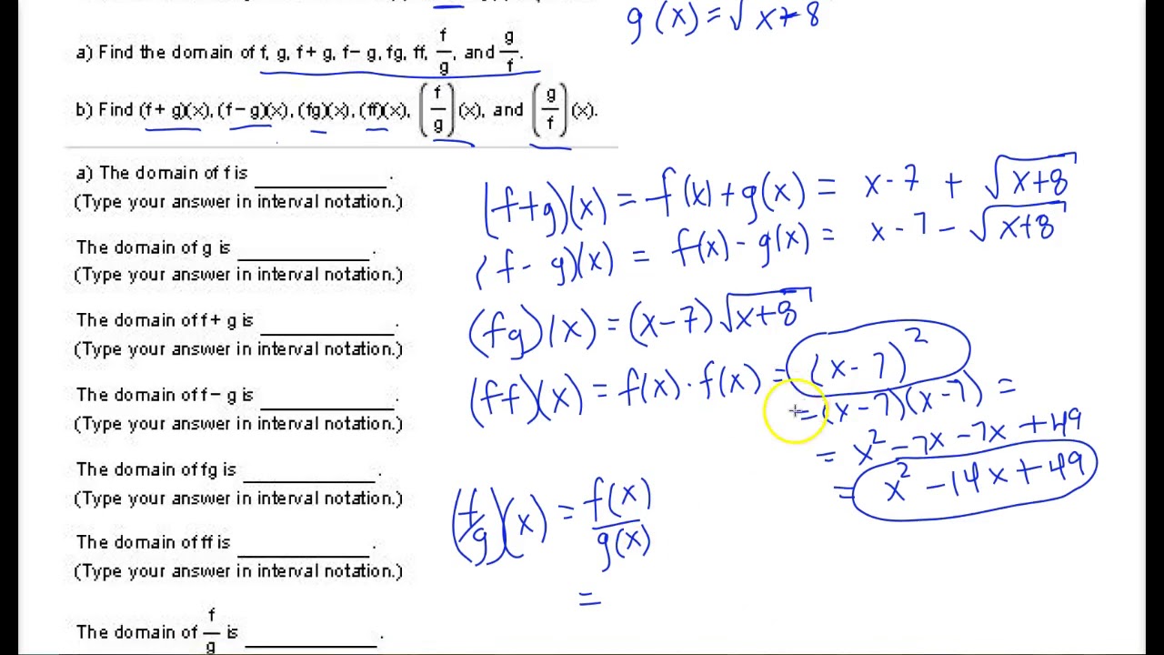 Section 2.2 Overview College Algebra - YouTube
