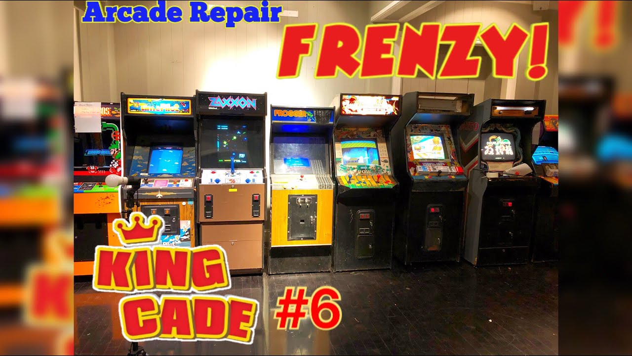 KingCade: 3 Weeks Until Open. Arcade Repair Frenzy #6 - YouTube