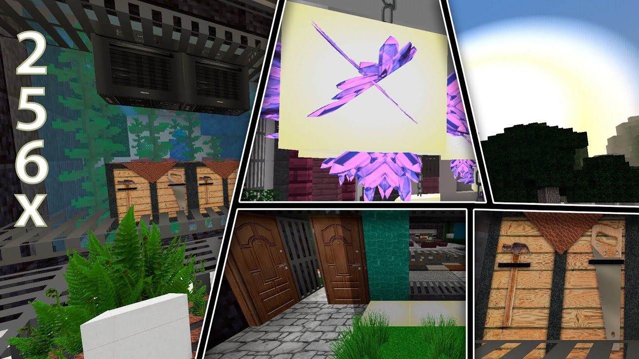 Texture Pack 'UltraReal' [ 256x256 ] | Minecraft Bedrock ( 1.18 ) - YouTube