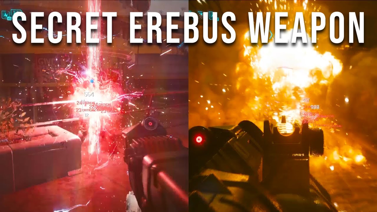 SECRET Erebus Weapon in Cyberpunk 2077 (Phantom Liberty) - YouTube