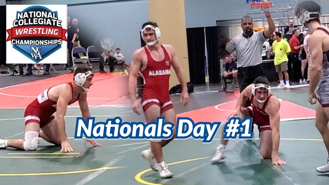 Wrestling at Nationals - NCWA Day 1 - YouTube