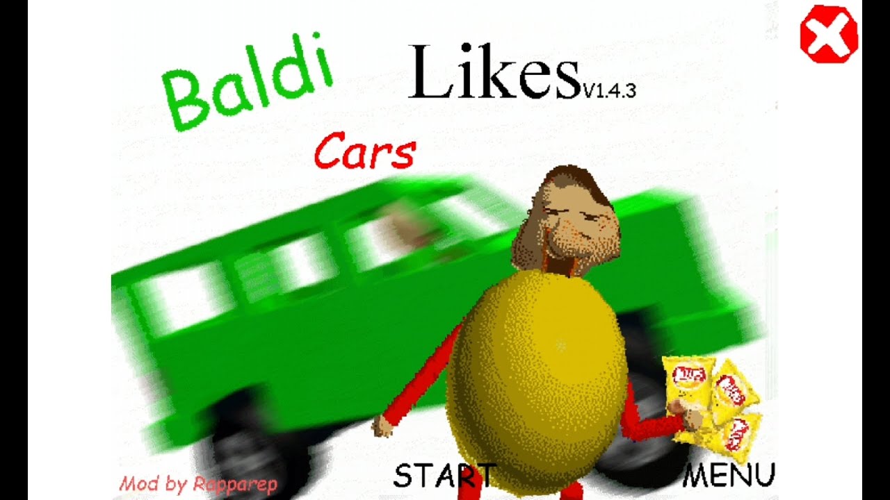 Baldi Likes Cars Android Edition 1.4.3 (Baldi's Basics Mod) - YouTube