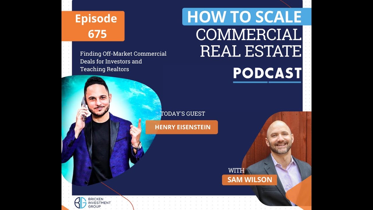 Finding Off-Market Commercial Deals for Investors and Teaching Realtors ...