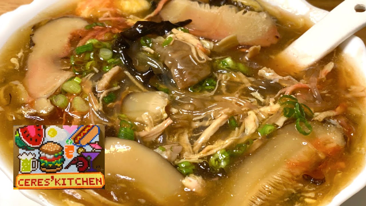 Imitation Shark's Fin Soup | Ceres' Kitchen - YouTube