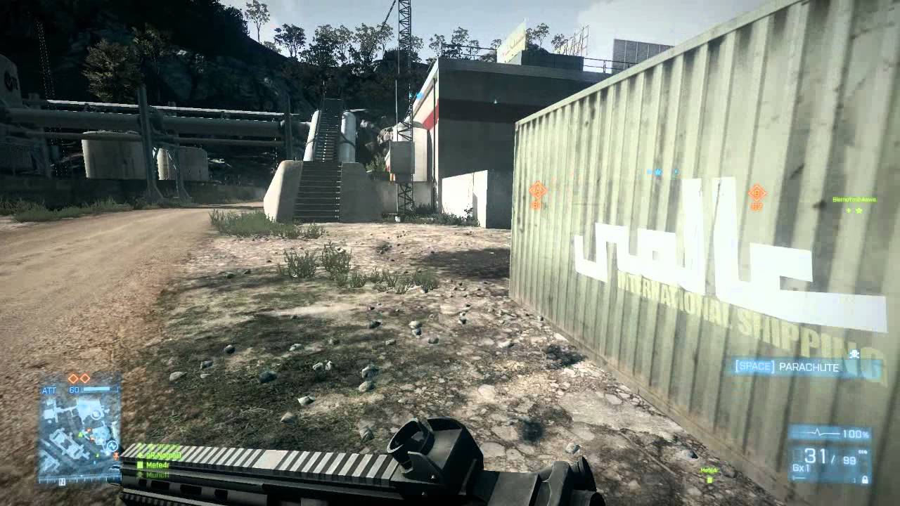 Battlefield 3: Humvee Base Jump - Damavand Peak - YouTube