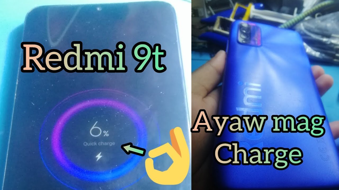 Redmi 9t not charging problem how to fix - YouTube