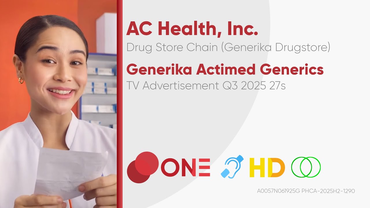 Generika Actimed Generics TV Ad Q3 2025 27s (Philippines) [CC/HD/ST ...