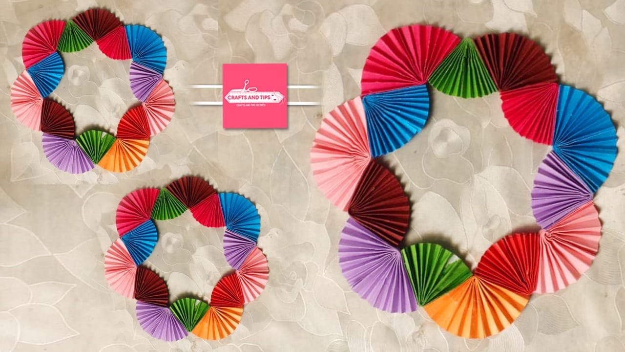 HOW TO MAKE NICE WALL HANGING HAND MADE CRAFT | CRAFTS AND TIPS - YouTube