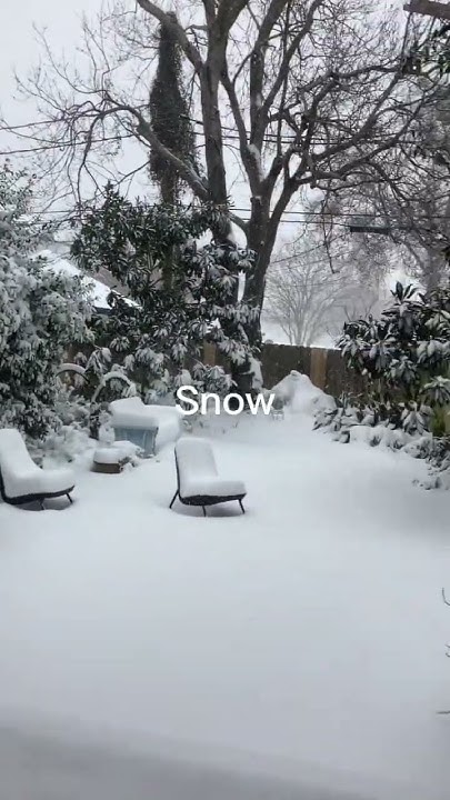 It’s snow time!!! - YouTube