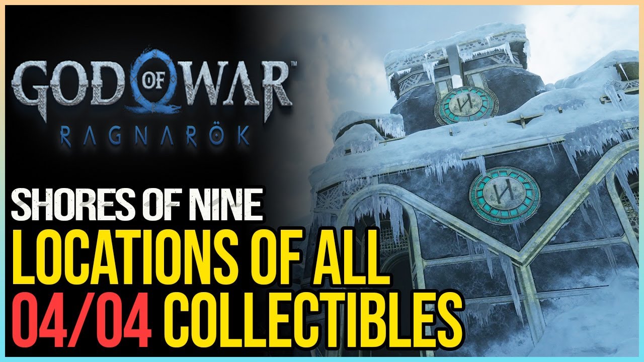 Shores of Nine 100% Exploration God of War Ragnarok (All Collectibles ...