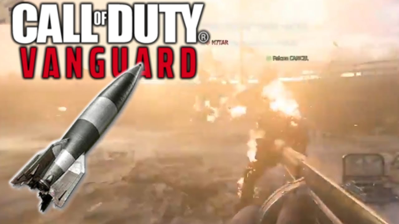 Call Of Duty VANGUARD "V2 Rocket" Gameplay! GAME ENDING Killstreak ...