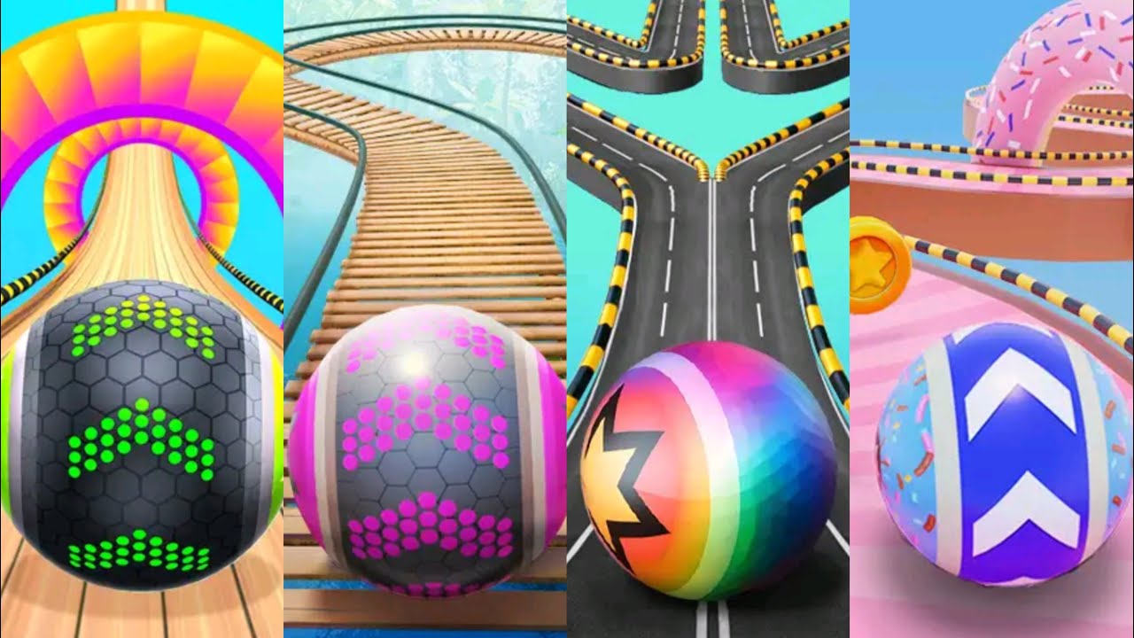 Going Balls - SpeedRun Challenge VS Rollance Balls,Rolling Balls,Candy ...
