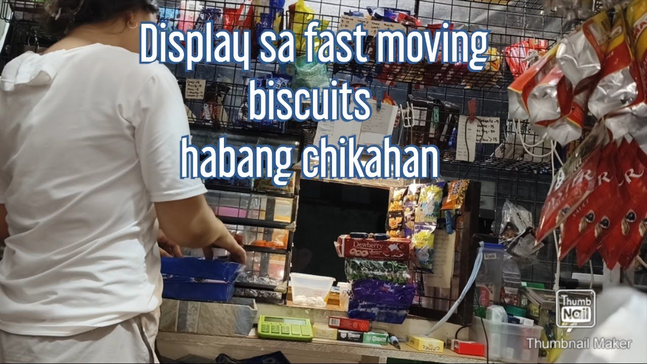 Siguraduhin maayos at kitang kita Ang paninda. Display sa fast moving ...