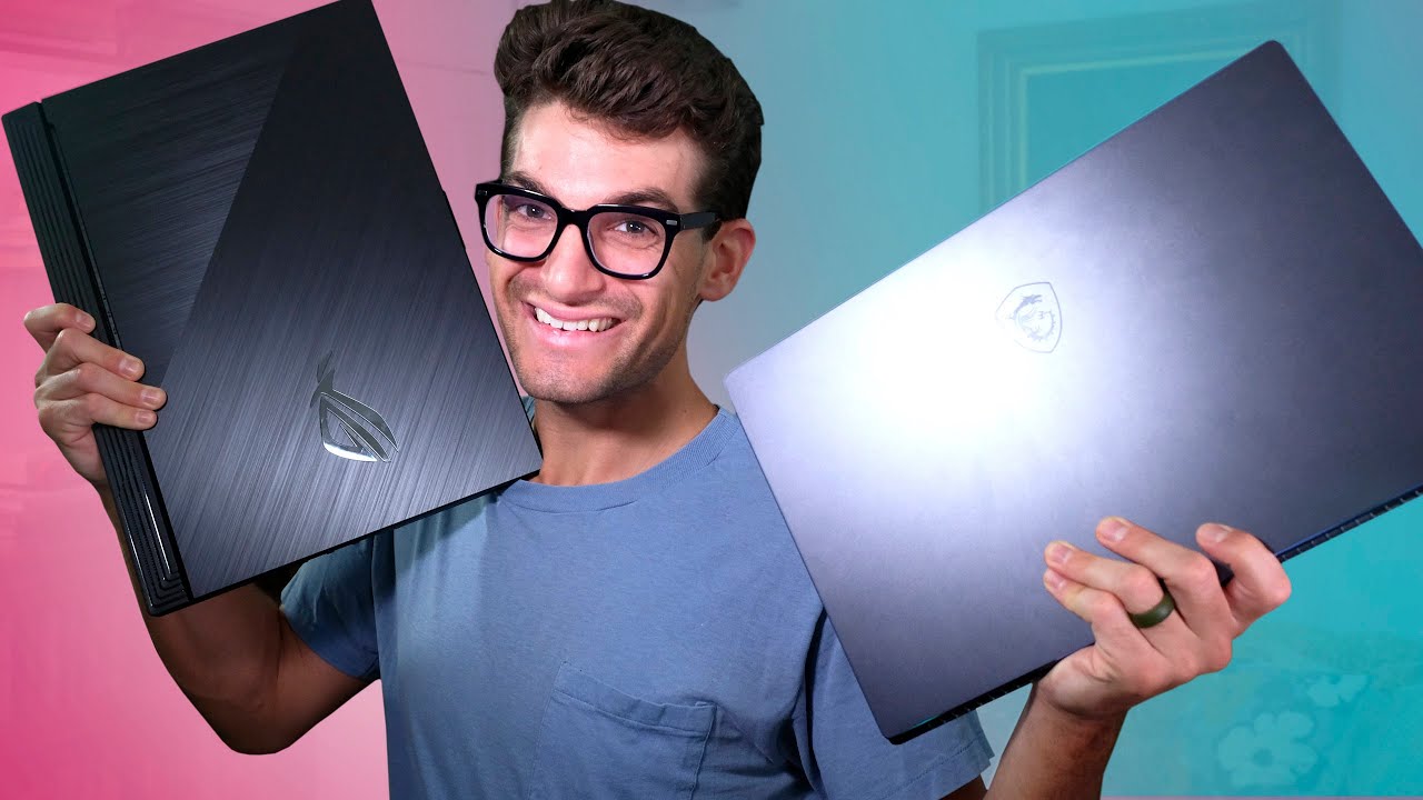 MSI Prestige 15 Vs Asus ROG Strix G17 G712LW - YouTube
