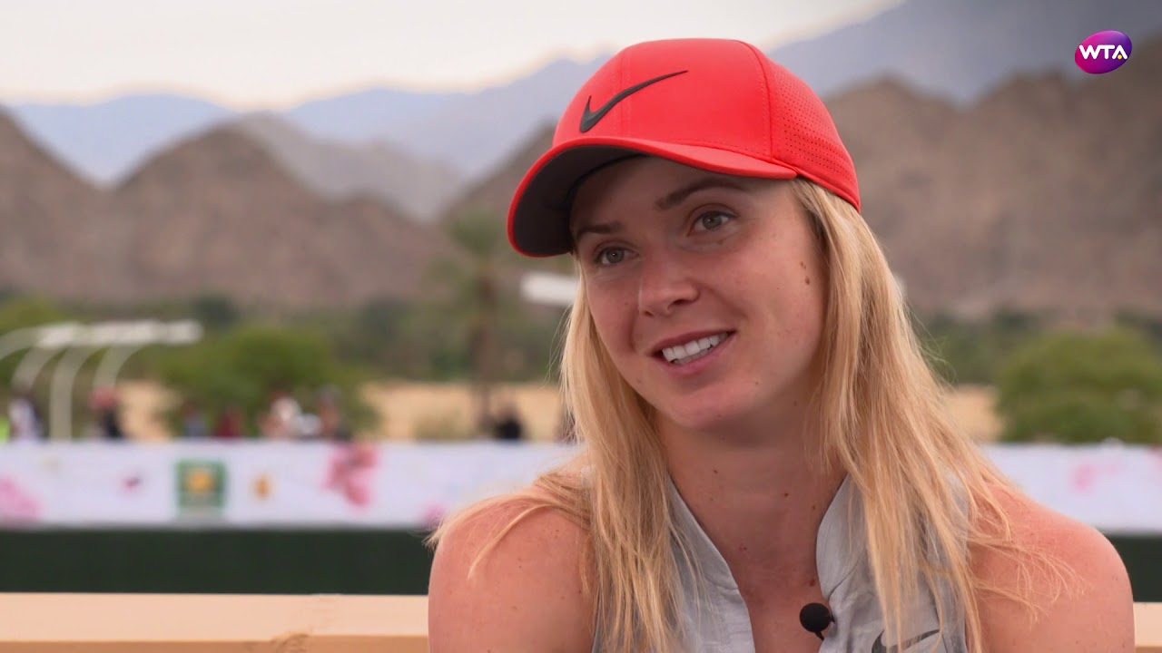 2018 Indian Wells Open Pre-Tournament Interview | Elina Svitolina - YouTube
