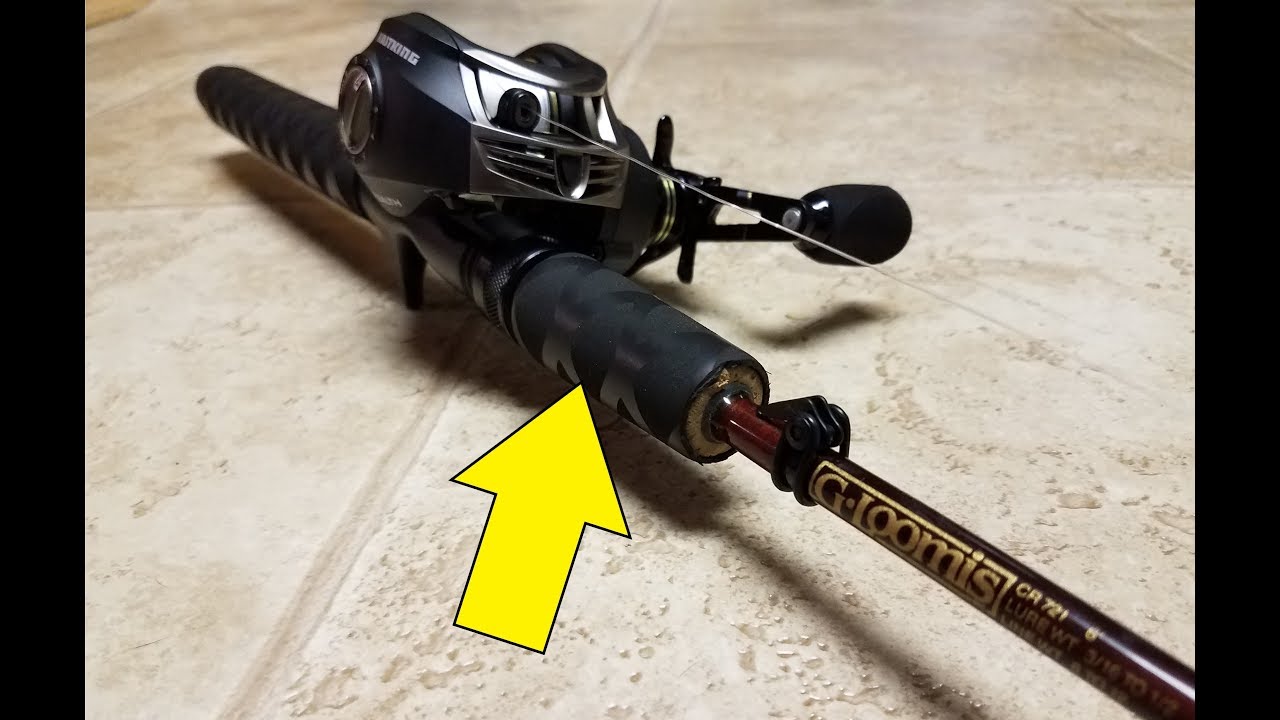 DIY Custom Rod Grip - YouTube