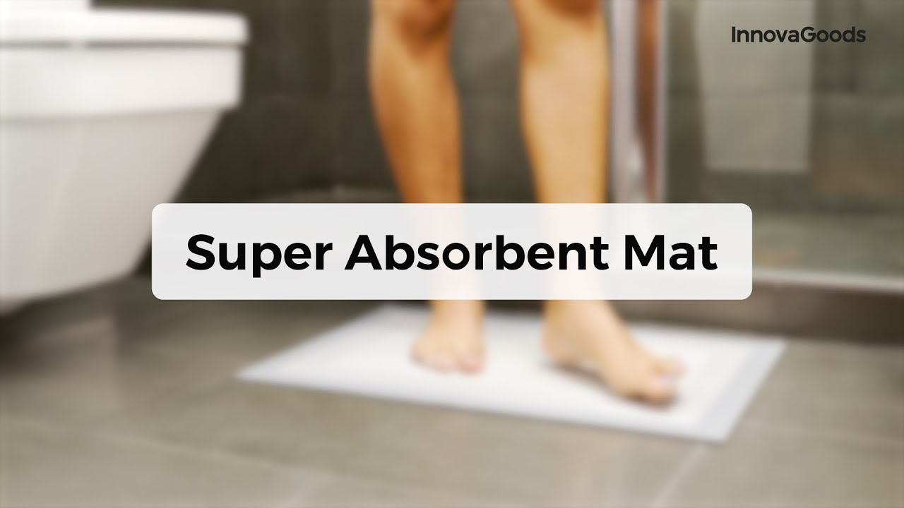 InnovaGoods Super Absorbent Mat - YouTube