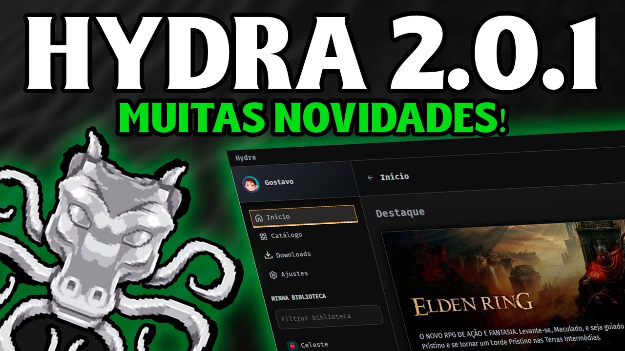 HYDRA LAUNCHER 2.0.1 - PERFIS, SINCRONIZAÇÃO E MUITO MAIS! - YouTube