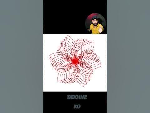 Amazing Rangoli by Python #shorts #programming #rangoli #coding #shortsviral - YouTube