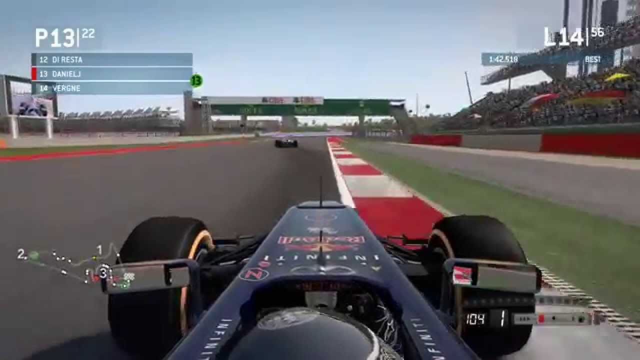 F1 2013, Career 100%, season 5, part 94, USA, Red Bull - YouTube