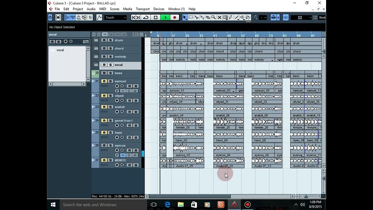 CHANGING THE BUFFER SIZE ON CUBASE 5 - YouTube
