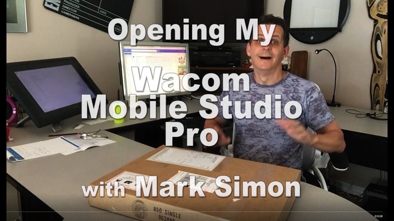Wacom Mobile Studio Pro - Review and Opening the box - YouTube