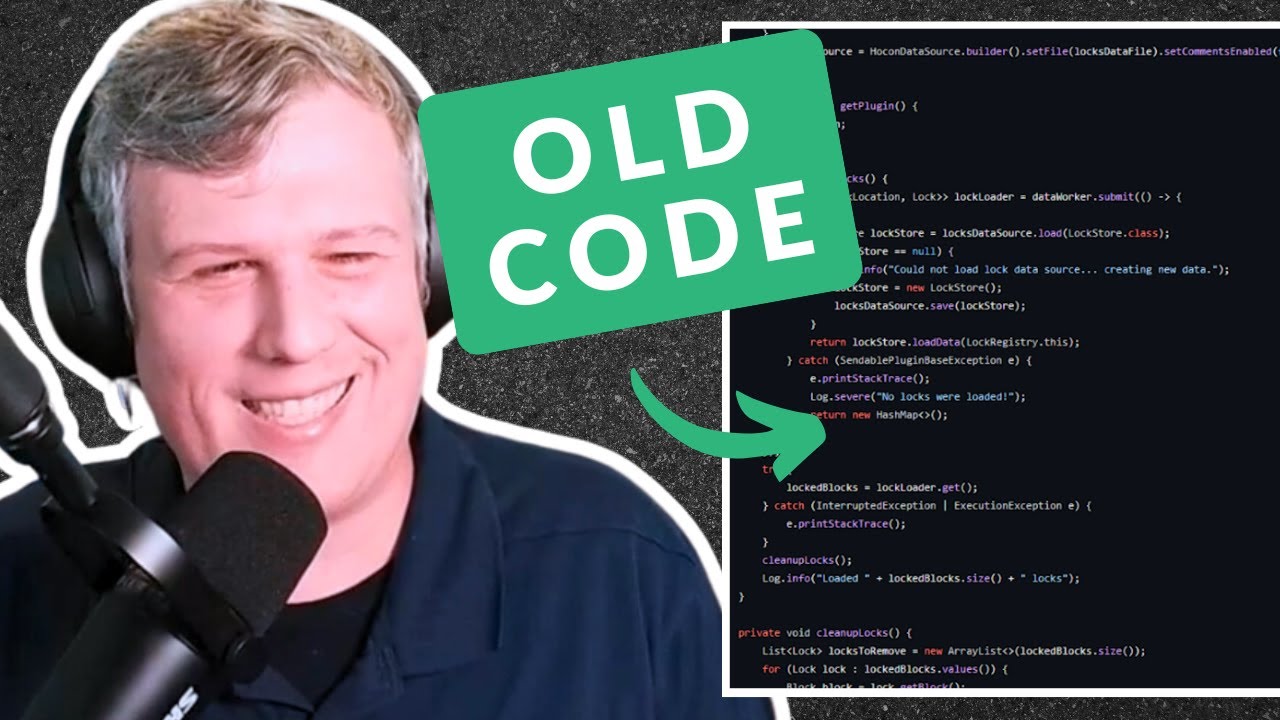 Software Developers React To Their Old Code - YouTube