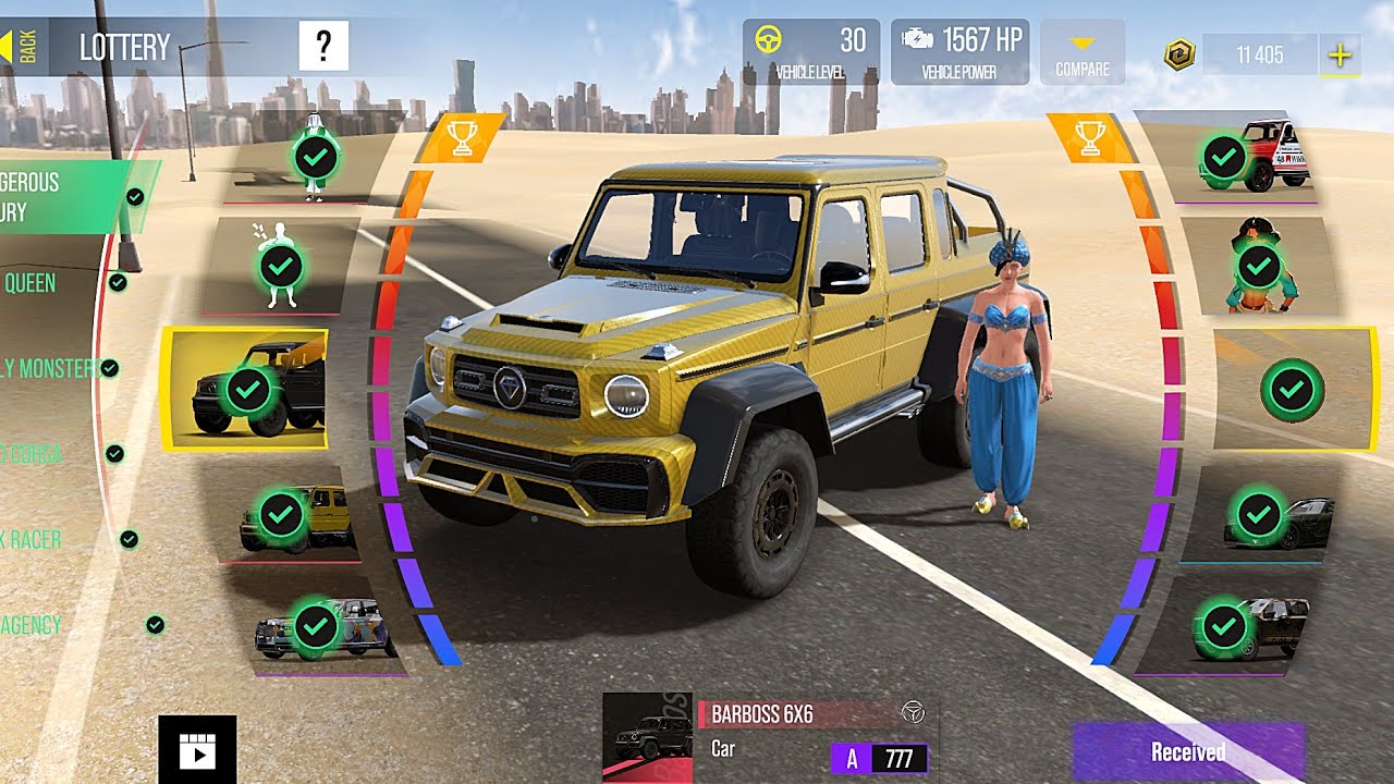 Drive Zone Online || New Dangerous Luxury Lottery Barboos 6x6 Upgrade ...