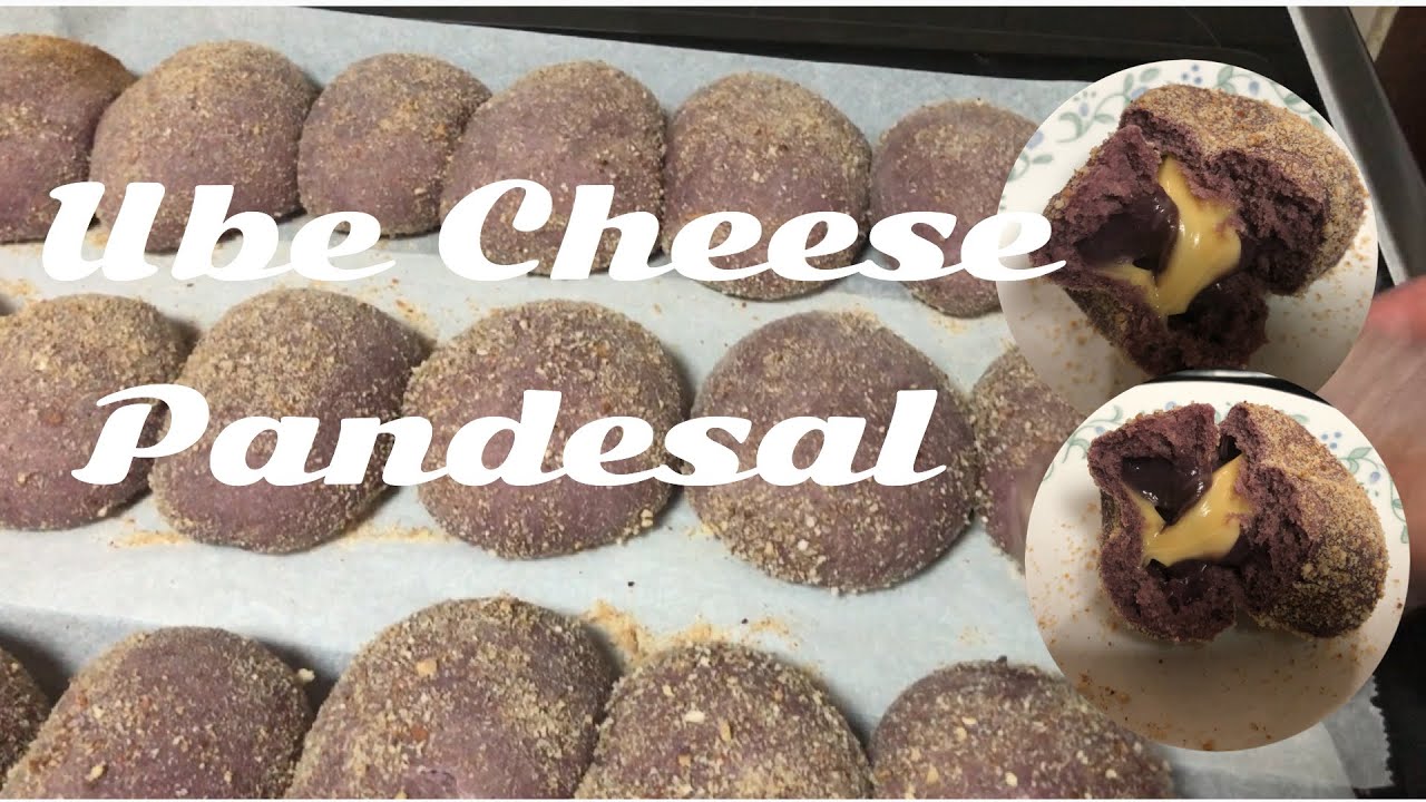 Pandesal with ube halaya & cheese filling | ube cheese pandesal palpak ...