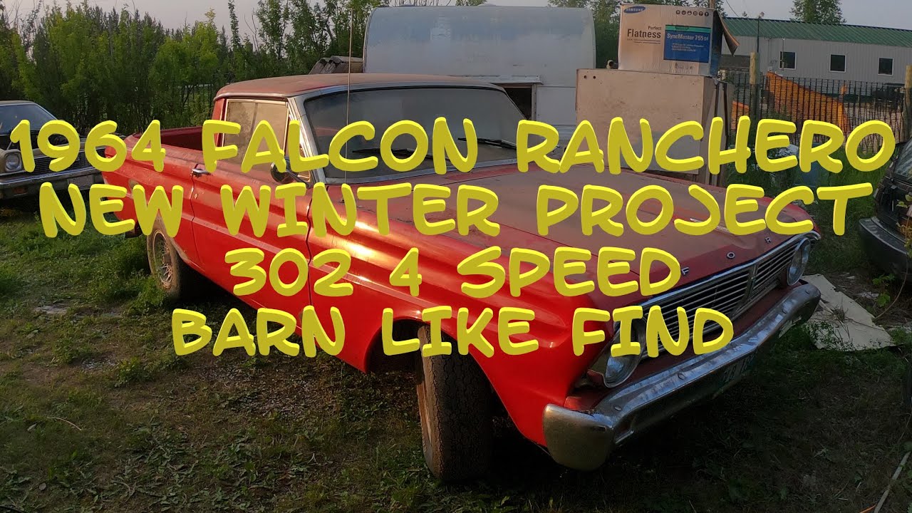 1964 Ford Falcon Ranchero New Project, Barn Find, 302 4 Speed Muscle ...