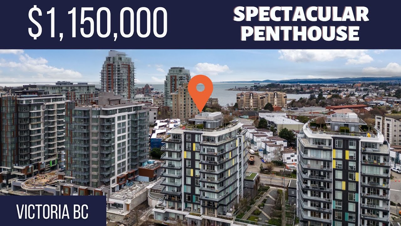 Inside a SPECTACULAR $1,150,00 PENTHOUSE SUITE In Victoria BC/Luxury ...