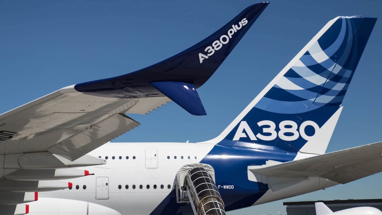 The AIRBUS A380plus - YouTube