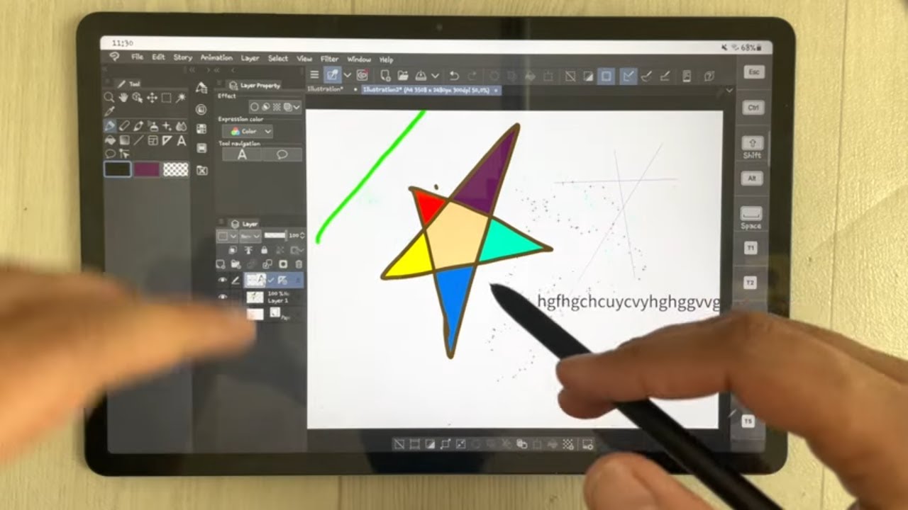 Clip Studio Basic Tutorial on Android Tablet (Tab S7 FE) - YouTube