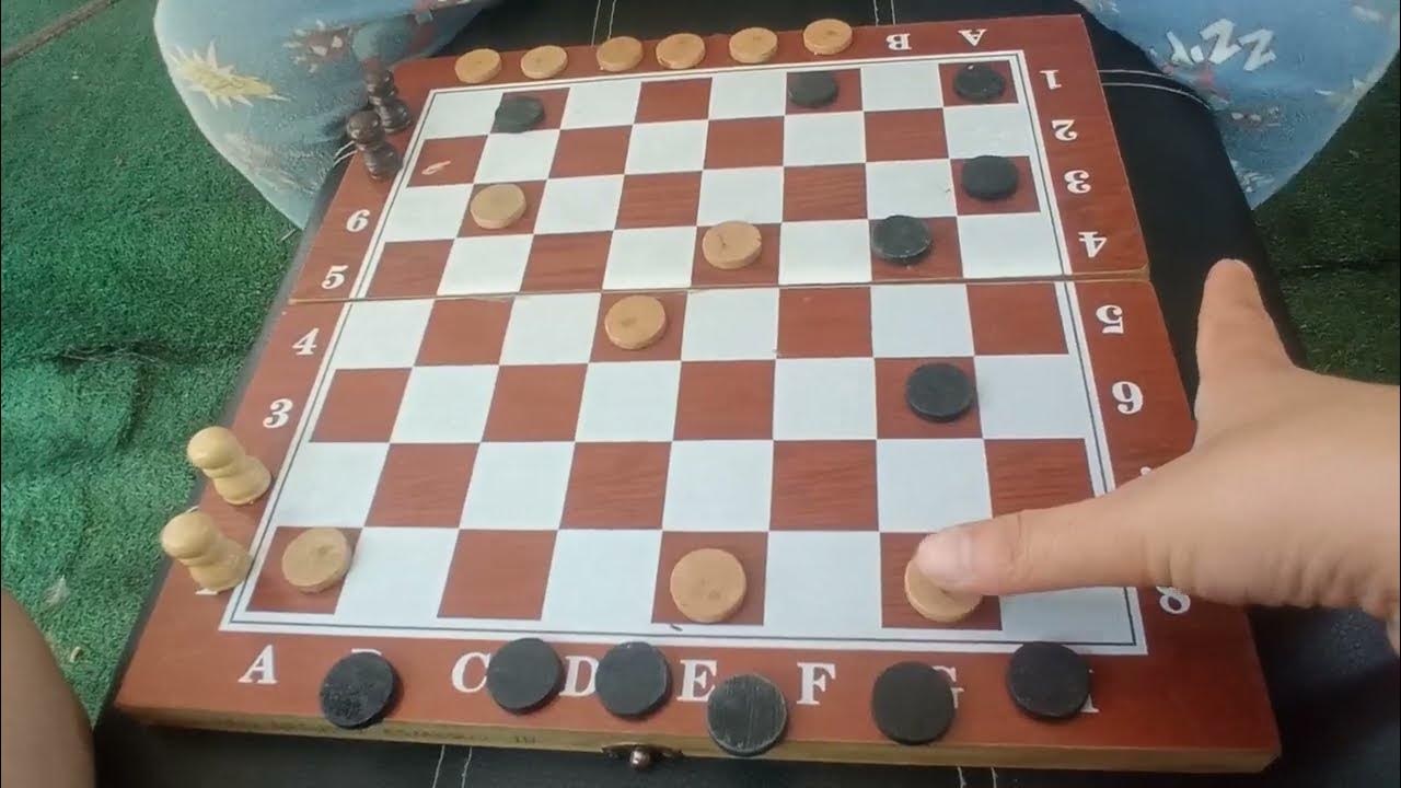 Dama checkers game tricks TUTORIAL - YouTube