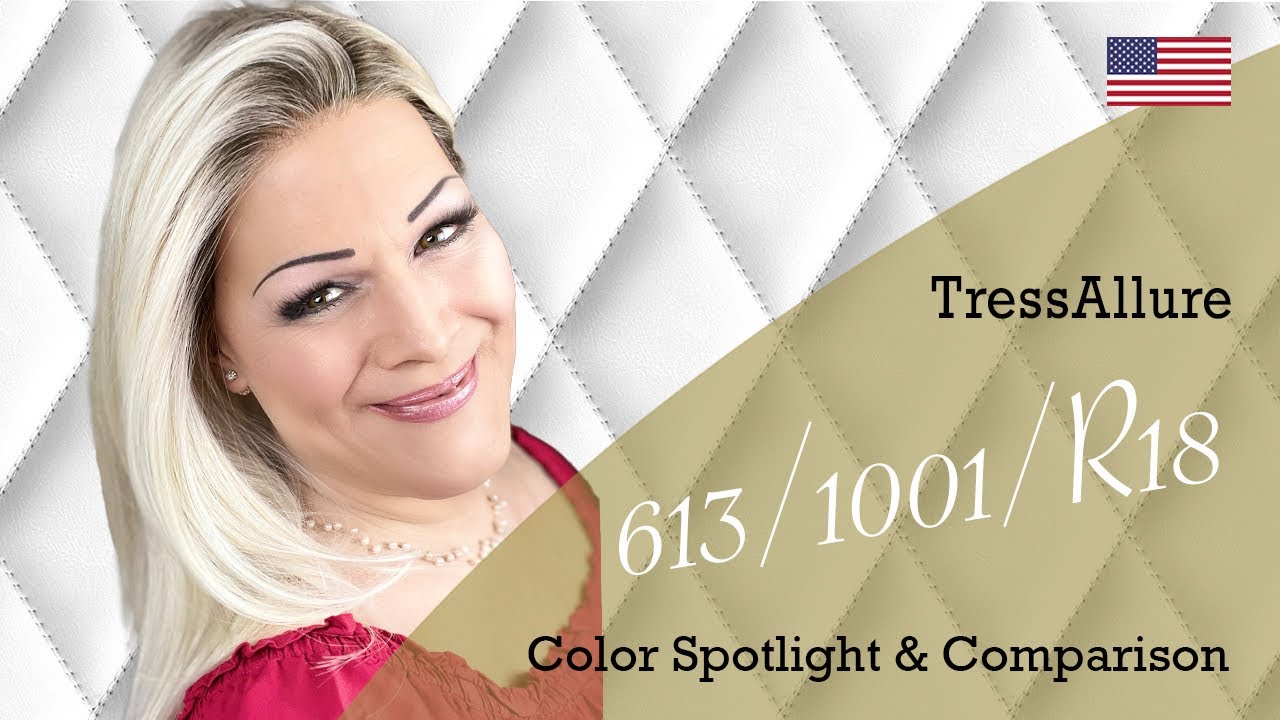 Brand new TressAllure color: 613/1001/R18 - color spotlight and ...