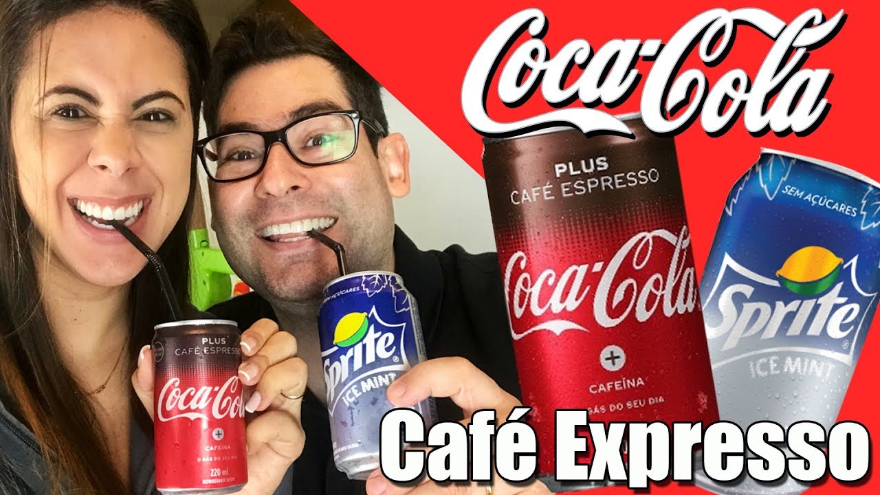Coca-Cola Café Expresso? Sprite Ice Mint? Será que é bom? - YouTube