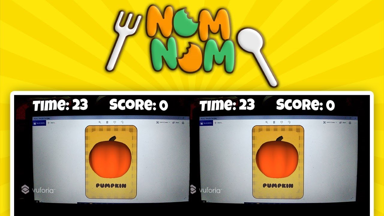 Mixed Reality Nom Nom Games Demo - YouTube