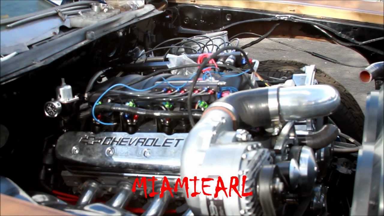 HORSEPOWER in Opa Locka- 73' Donk on 24" COR's- Escalade Motor with ...