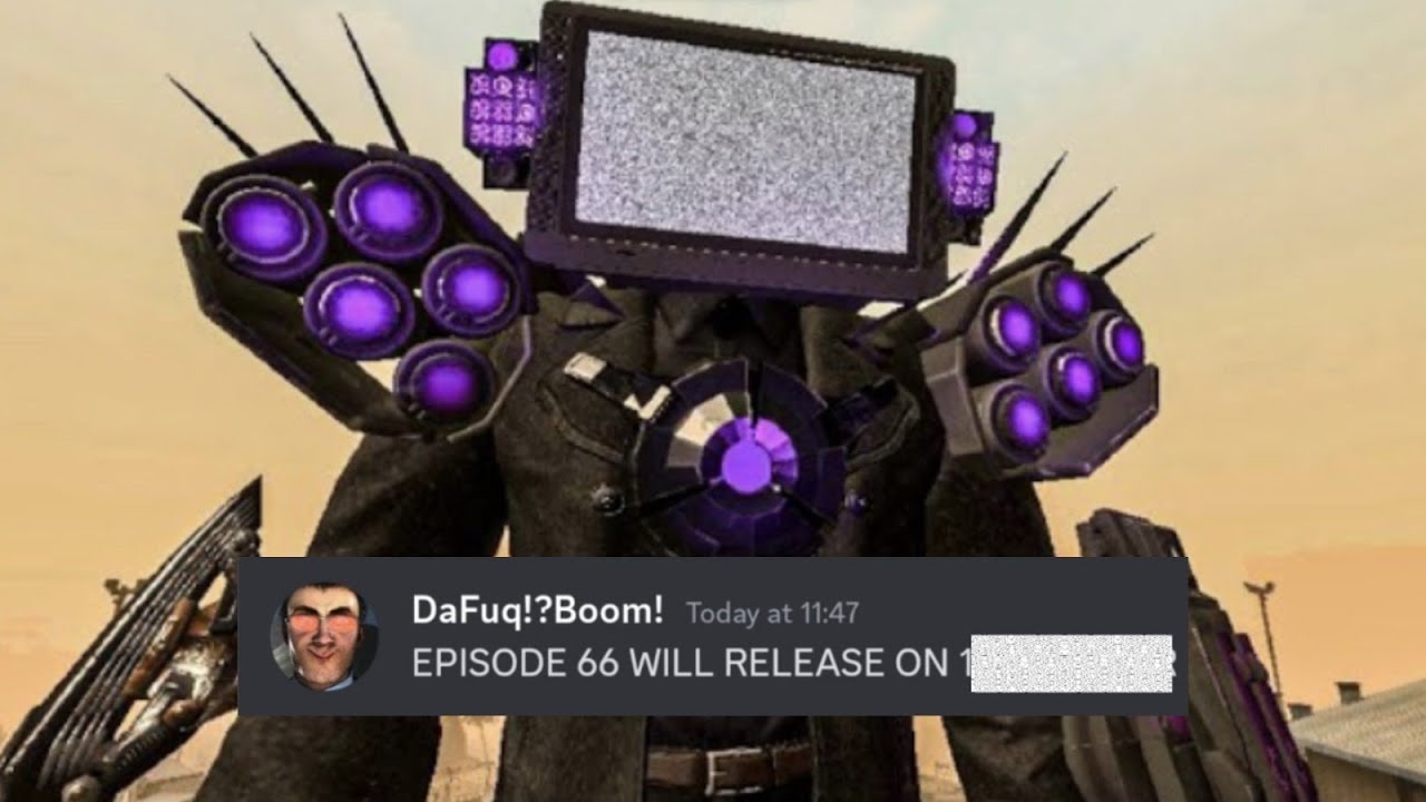 Skibidi Toilet 66 Official Release Date - SKIBIDI TOILET 66 LEAKS - YouTube