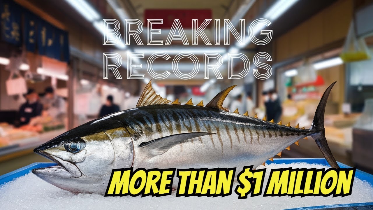 Massive 608 Pound Bluefin Tuna Sells for Record 1.3 Million Dollars ...