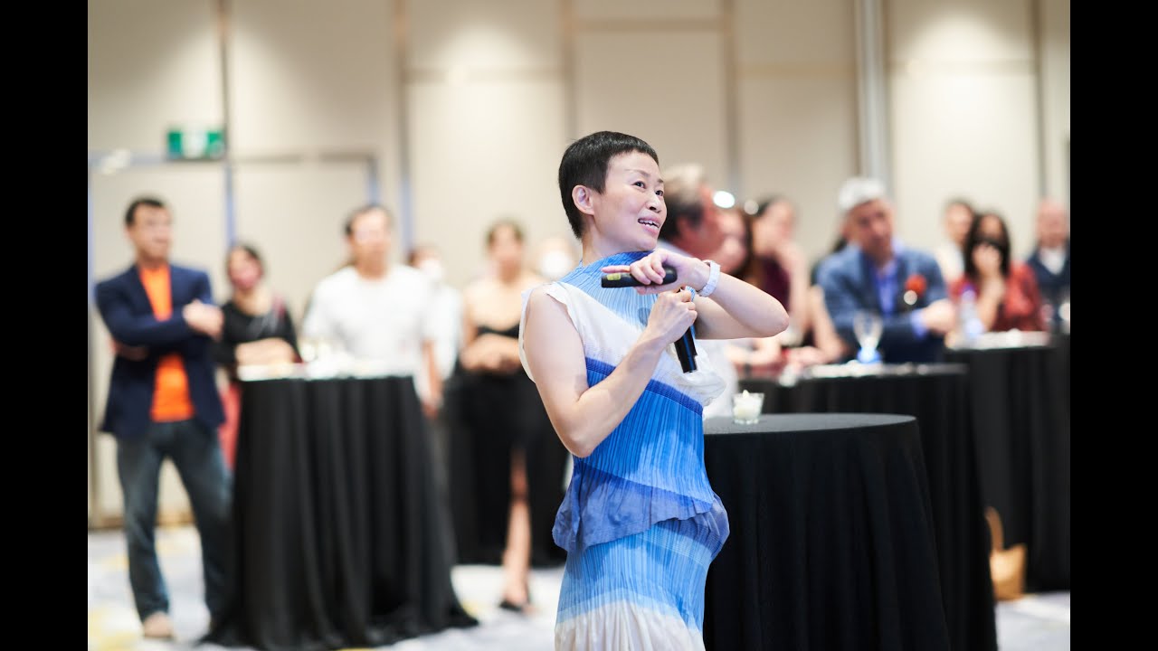 Allison Liu Solo Exhibition "Ink in Alienation" American Club - YouTube