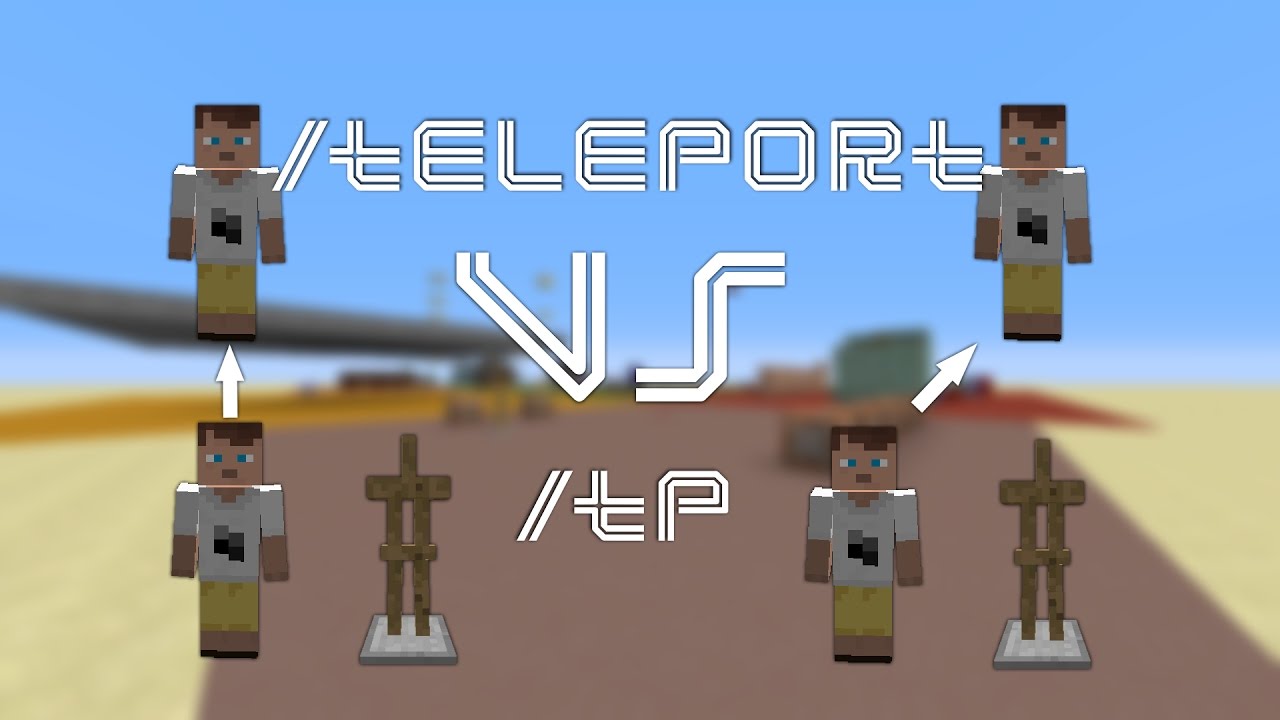 Les différences entre les commandes /tp et /teleport - Minecraft ...